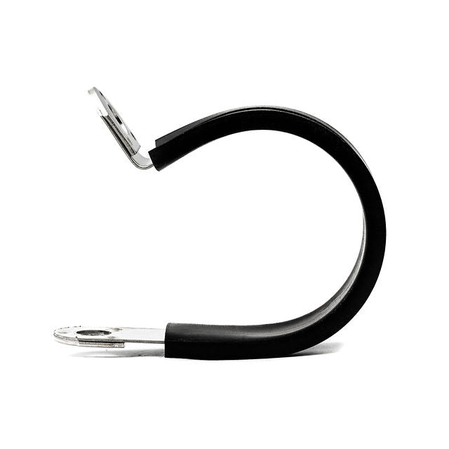 Mikalor P-Clip de 15 mm | Acero inoxidable 304 W4 | Revestido de goma ...